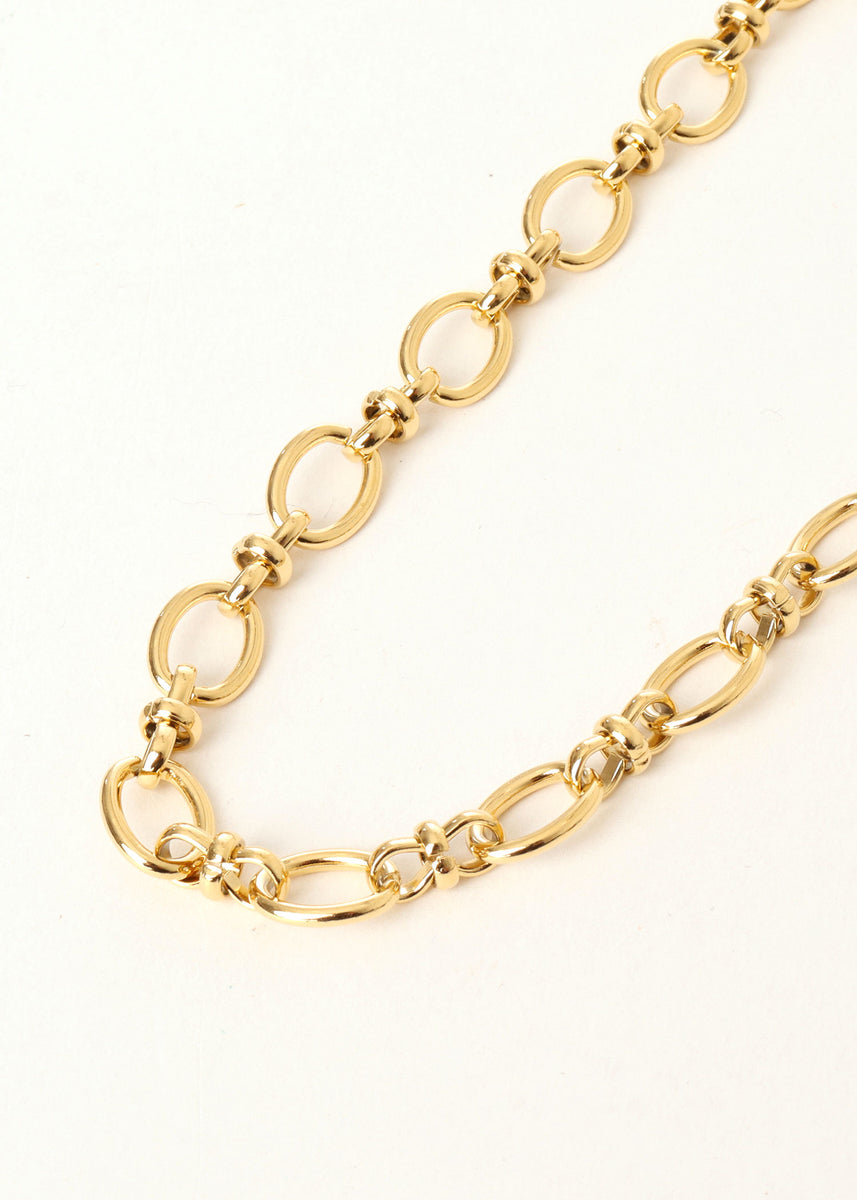 Rio Chain Necklace Gold – About November